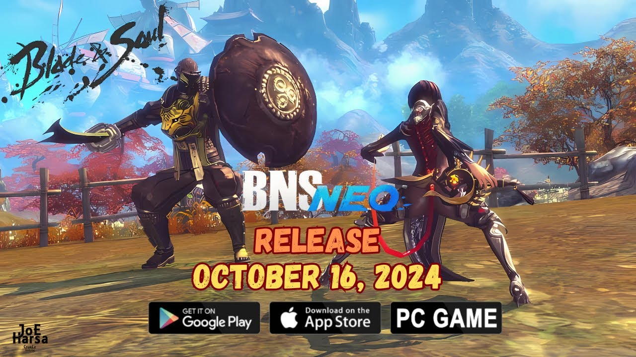 MMORPG BNS NEO release on October 16, 2024 Blade & Soul Korea - YouTube