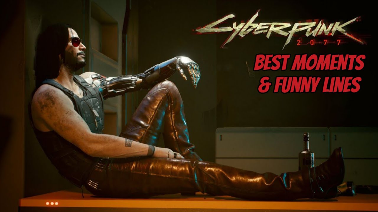 Cyberpunk 2077 - Best Moments & Funny Lines - YouTube