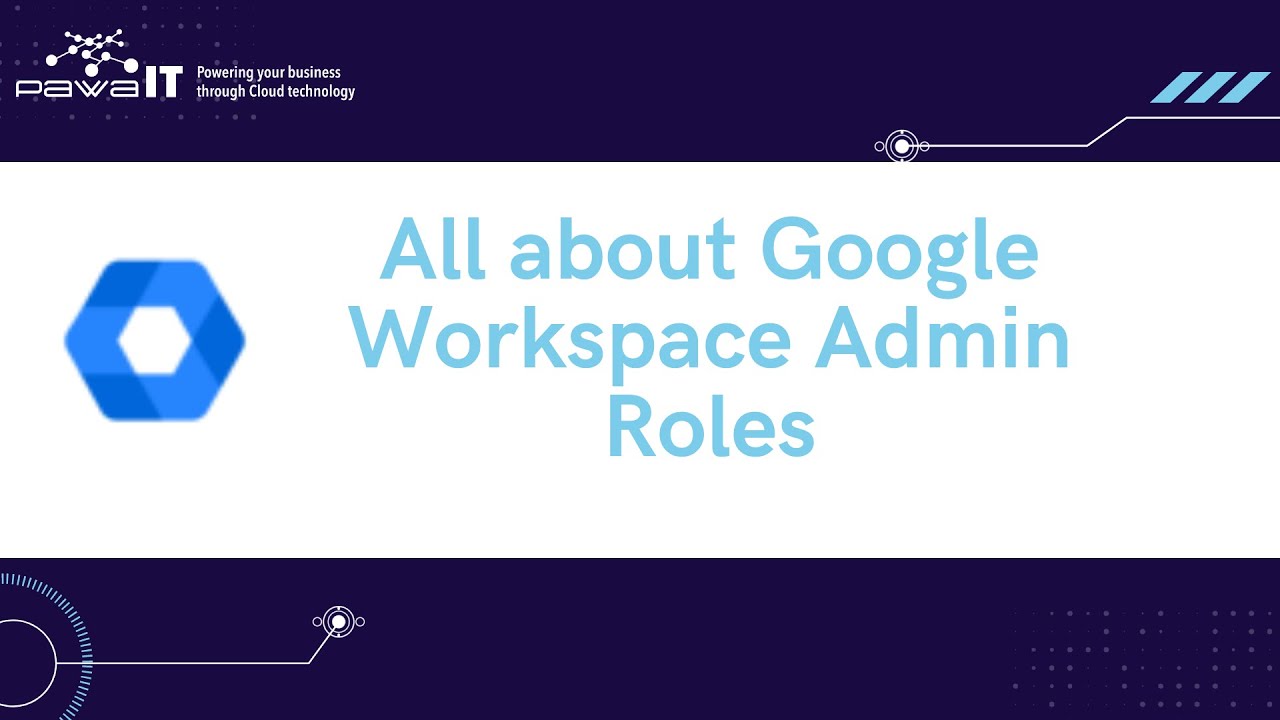 Google Workspace Admin Roles 101 - YouTube