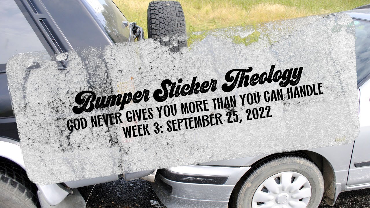 Holy Trinity Worship Livestream - Bumper Sticker Theology Week 3 - YouTube