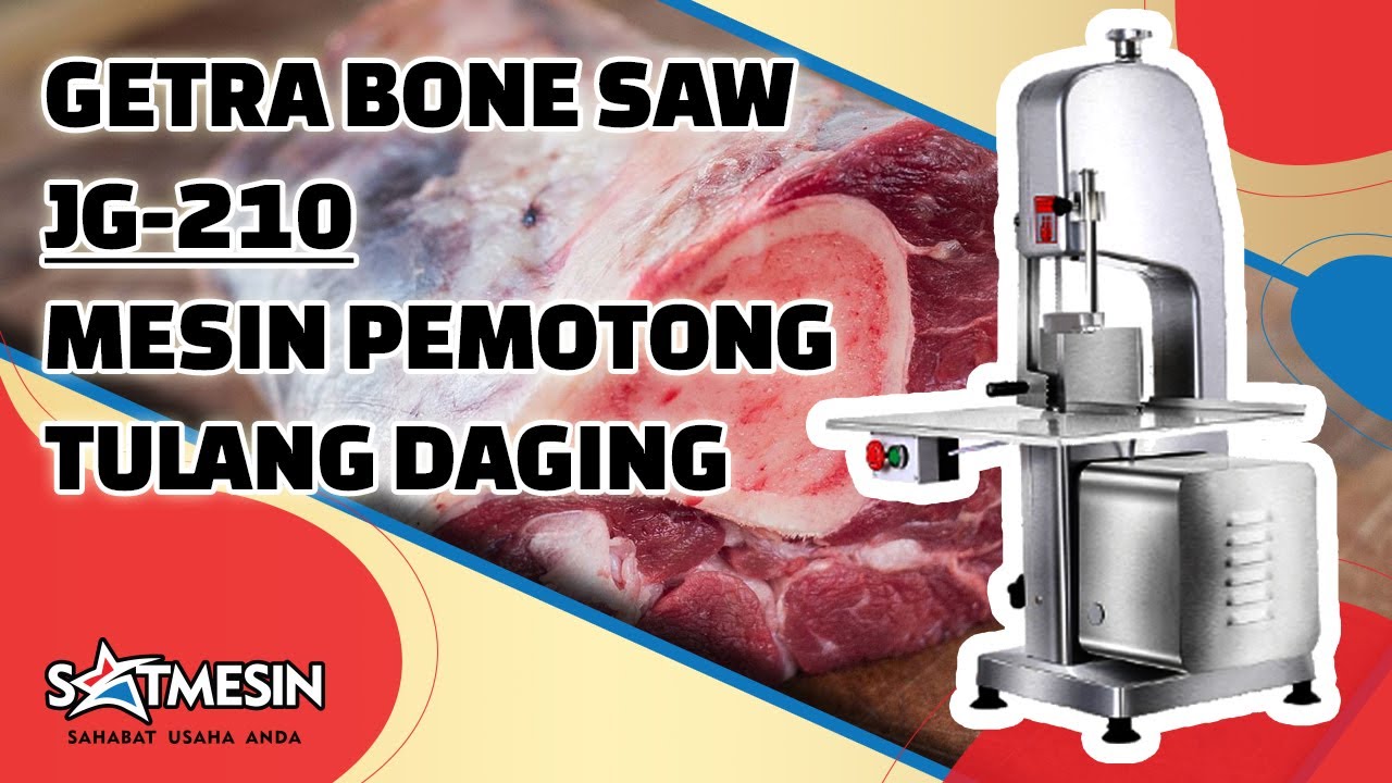 GETRA BONE SAW JG 210 - MESIN PEMOTONG TULANG & DAGING - YouTube