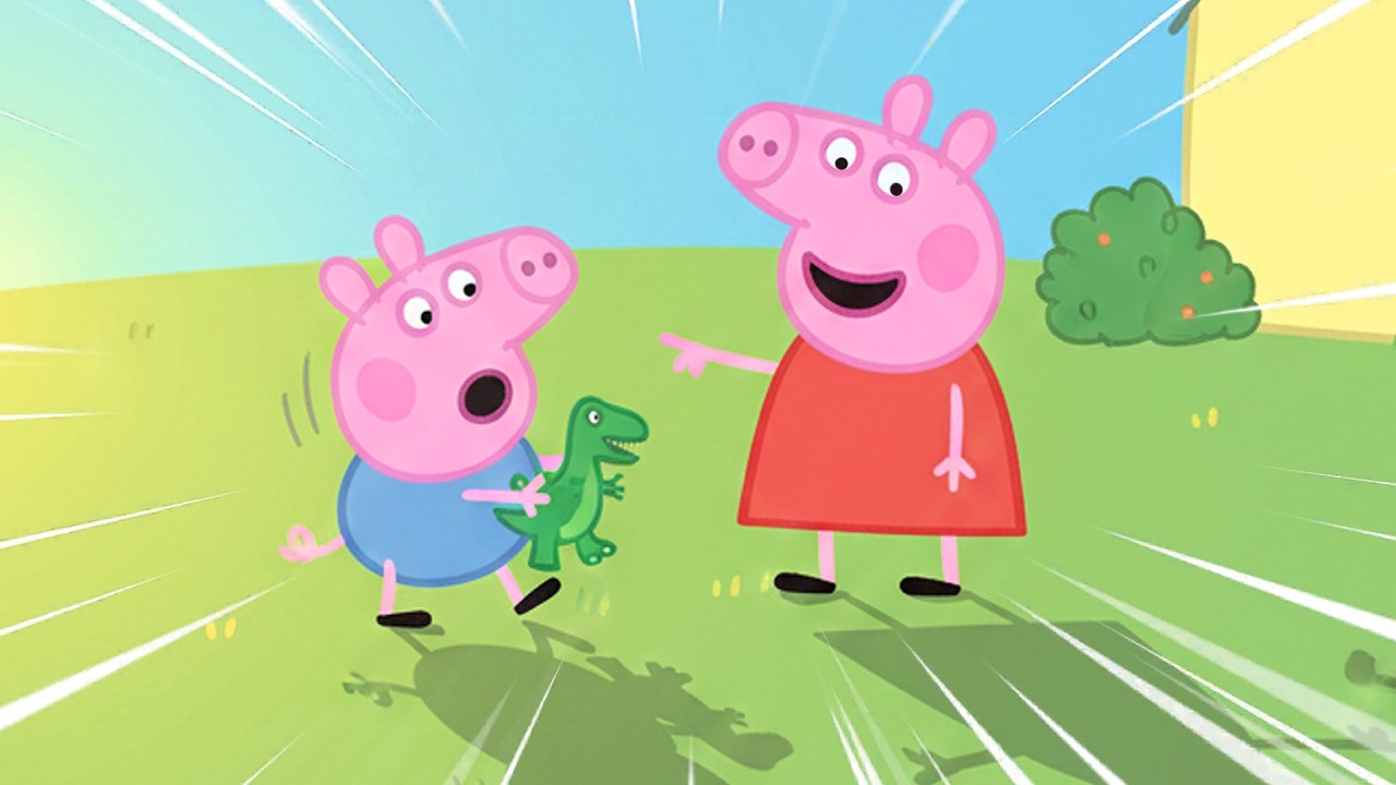 Peppa Pig and the Noisy Dinosaur 🦖🔊 | Peppa Pig Funny Animation - YouTube