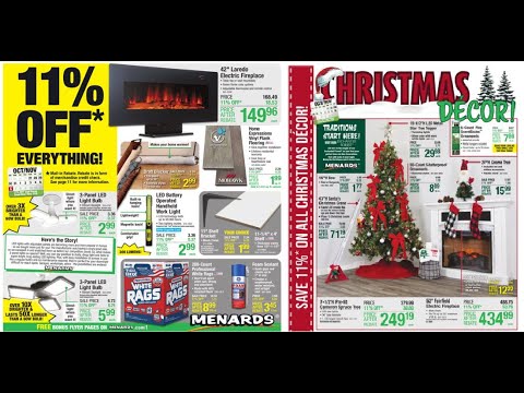 Menards 11% OFF Everything! Flyer Ad Mail-In After Rebate, Deals Sale ...