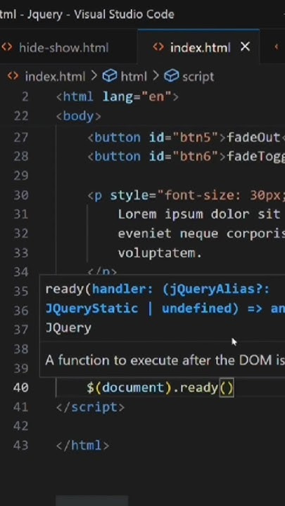 Jquery Effect Html5 Css3 Javascript Jquery Frontend Development
