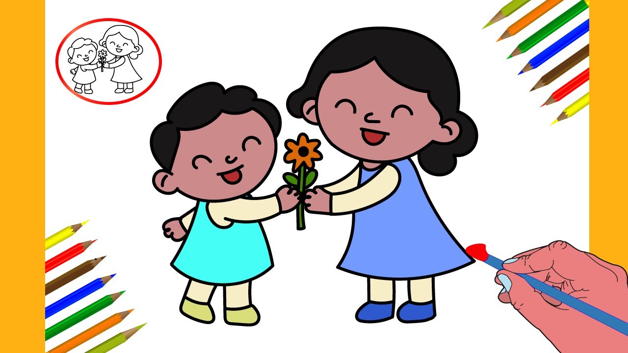 how to draw a girls and a boy easy step by step , Boy and girl drawing ...