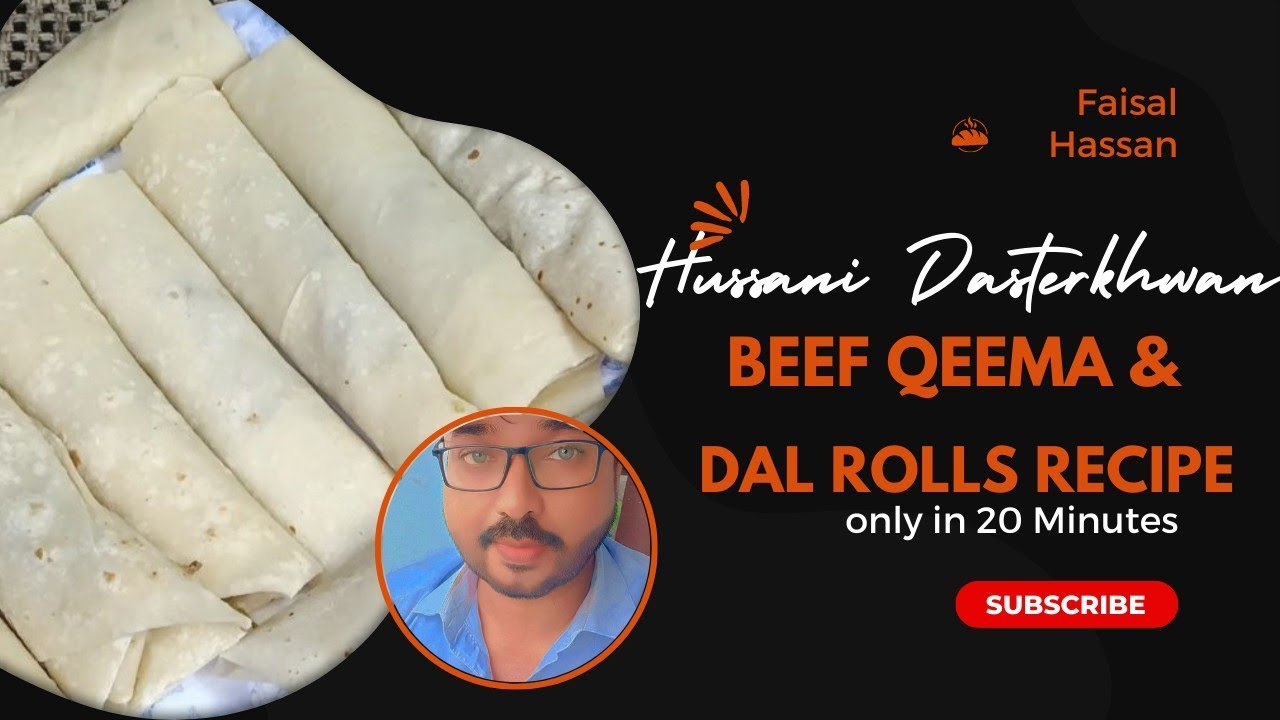 Beef Qeema & Dal Rolls Recipe / Qeema Or Dal Ke Roll / Ramzan Special ...