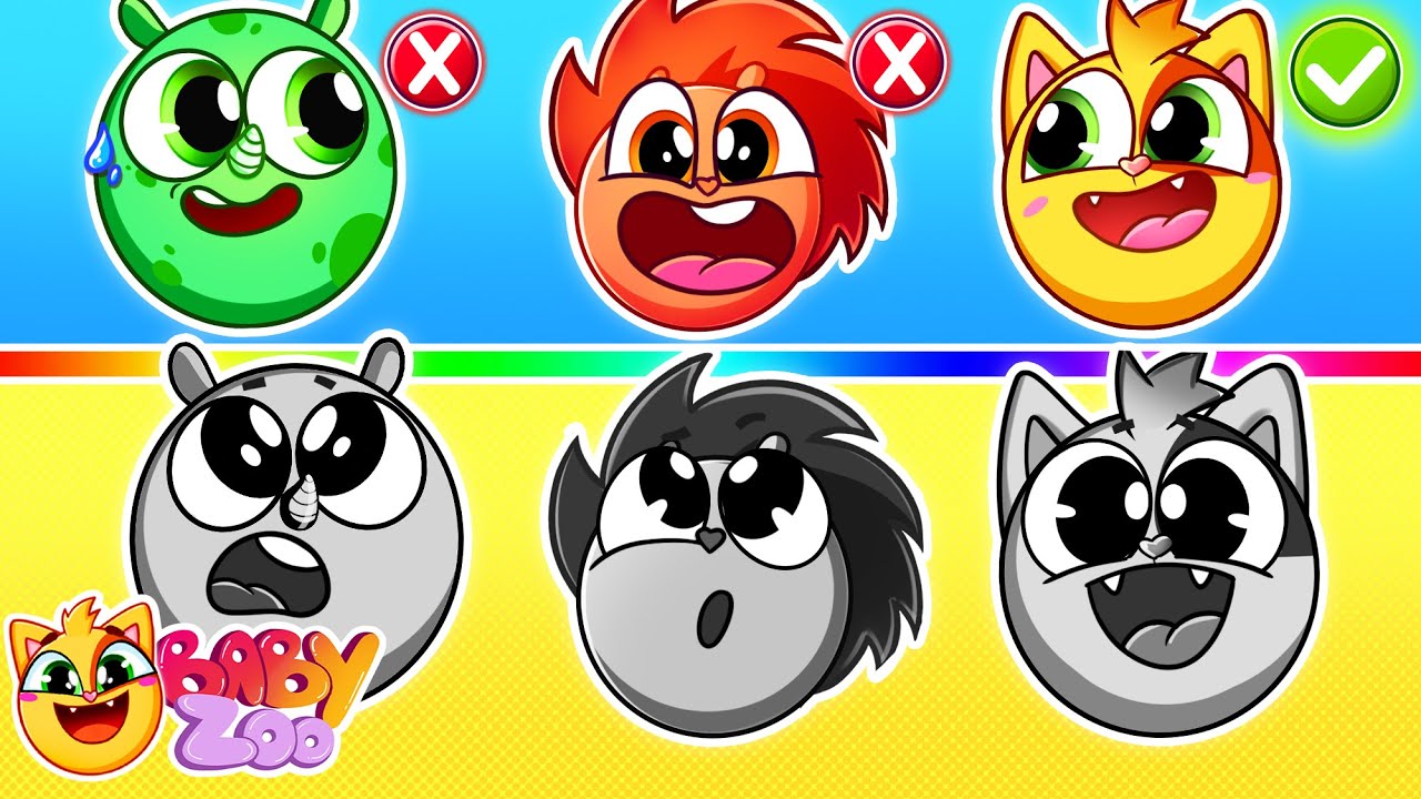 Lost Color Song | Funny Kids Songs 😻🐨🐰🦁 And Nursery Rhymes by Baby Zoo ...