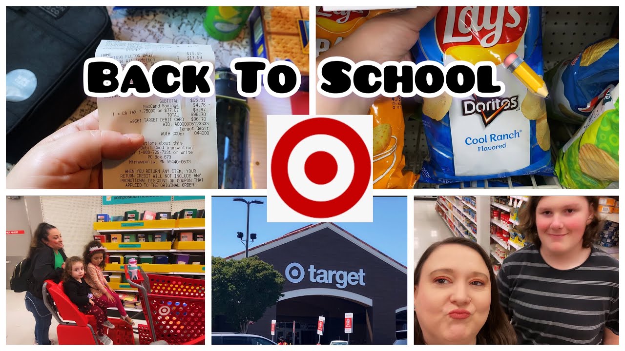 Back To School Shopping 2023 | TARGET Haul! - YouTube