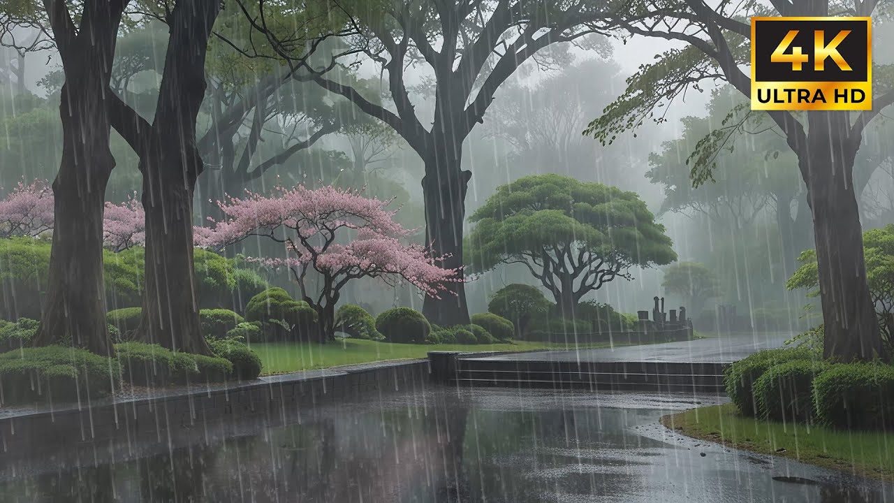 Peaceful Rainfall for Deep Sleep | Soothing Rain Sounds to Relax the ...