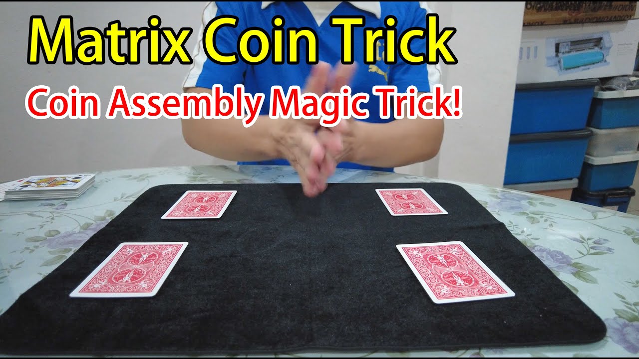 Matrix Coin Trick Revealed – Learn the Coin Assembly Magic Trick! - YouTube