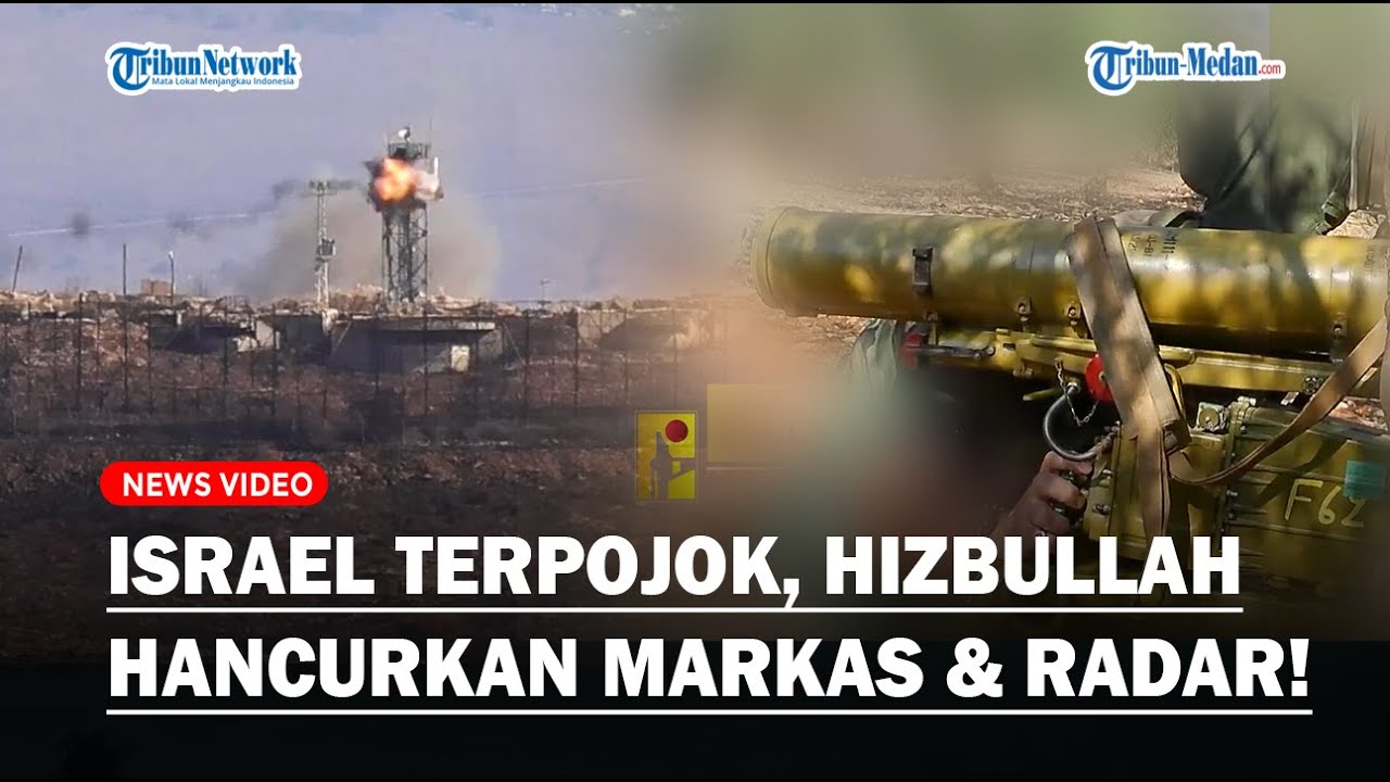 MEMANAS! Markas Militer Israel Dibombardir Roket Canggih Hizbullah di ...