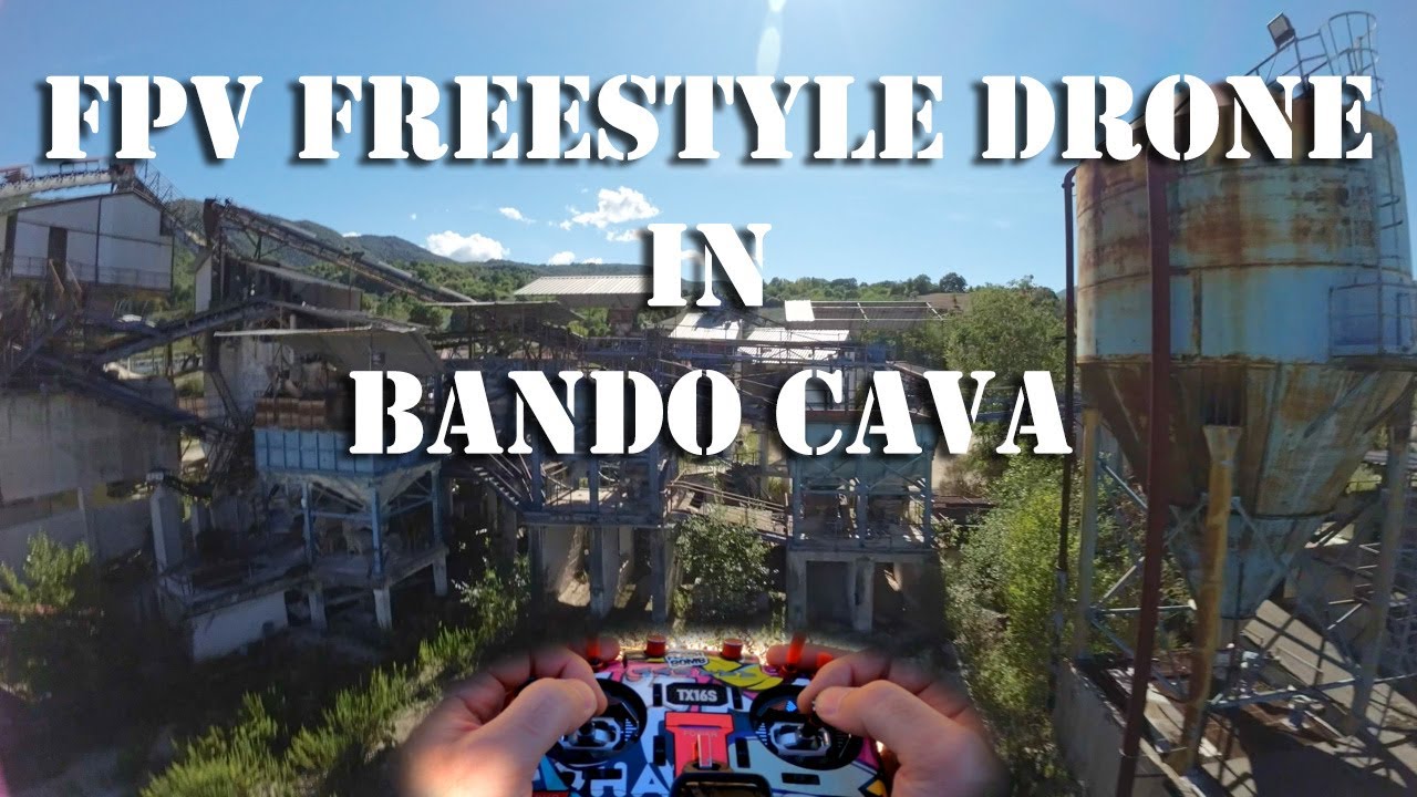 FPV Freestyle in Bando Cava - YouTube