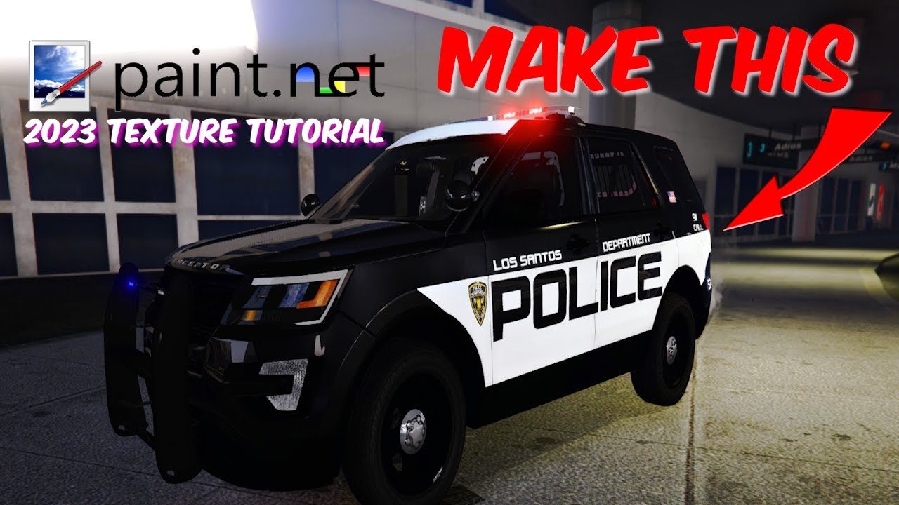 HOW TO CREATE LIVERIES FOR LSPDFR | GTA 5 | BEGINNER TUTORIAL🎨 - YouTube