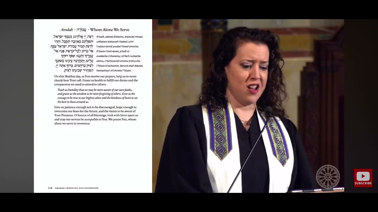 Amy Maude Helfer sings Richards’ “R’tzei” - YouTube