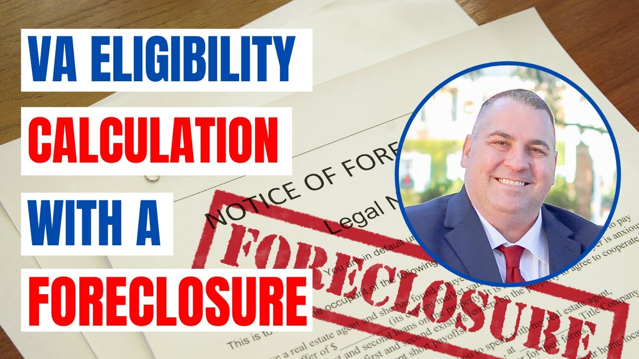 VA Eligibility Calculation with A Foreclosure - YouTube