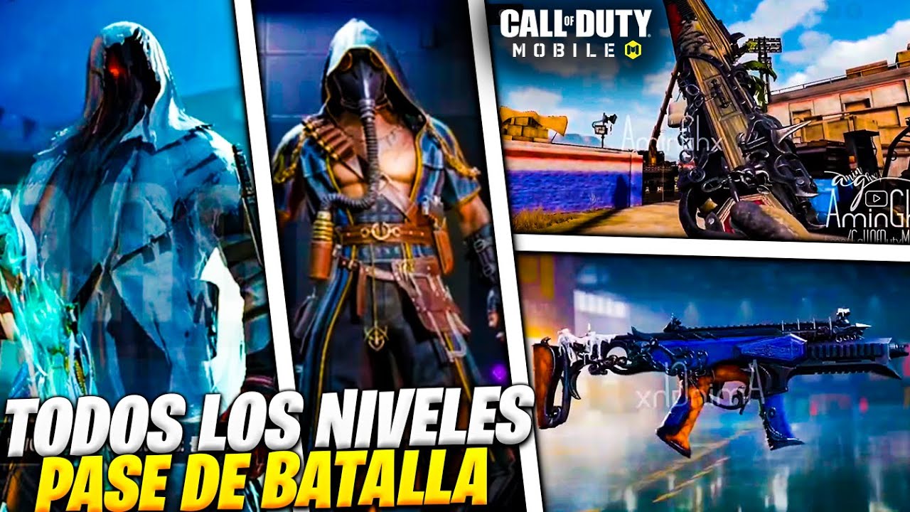 TODOS LOS NIVELES y RECOMPENSAS del PASE DE BATALLA de la TEMPORADA 9 ...
