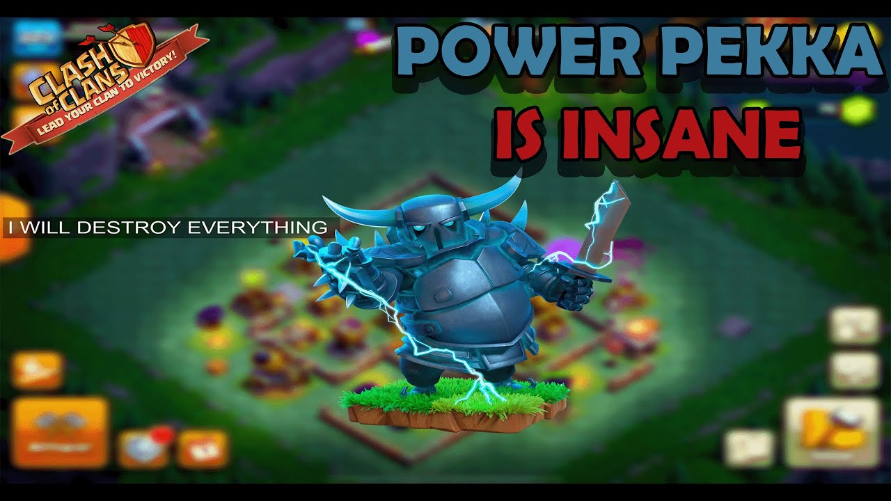 THE POWER P.E.K.K.A IS INSANE IN BUILDER VILLAGE (CLASH OF CLANS} # ...