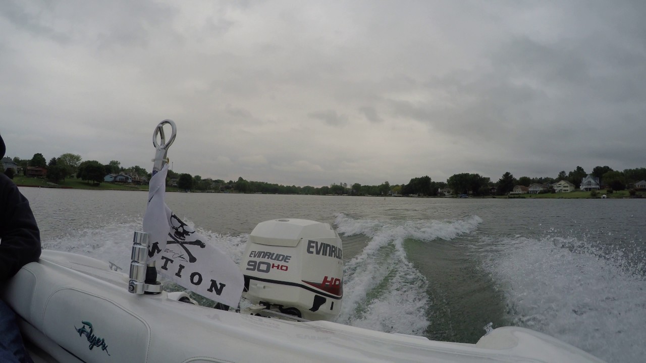 evinrude 90 h.o. repower, no editing - YouTube