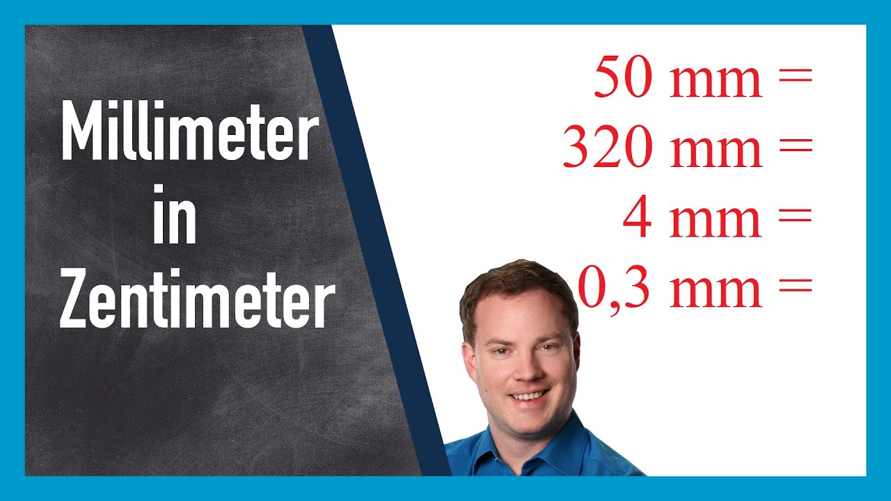 Millimeter In Zentimeter Umrechnen mm In Cm YouTube