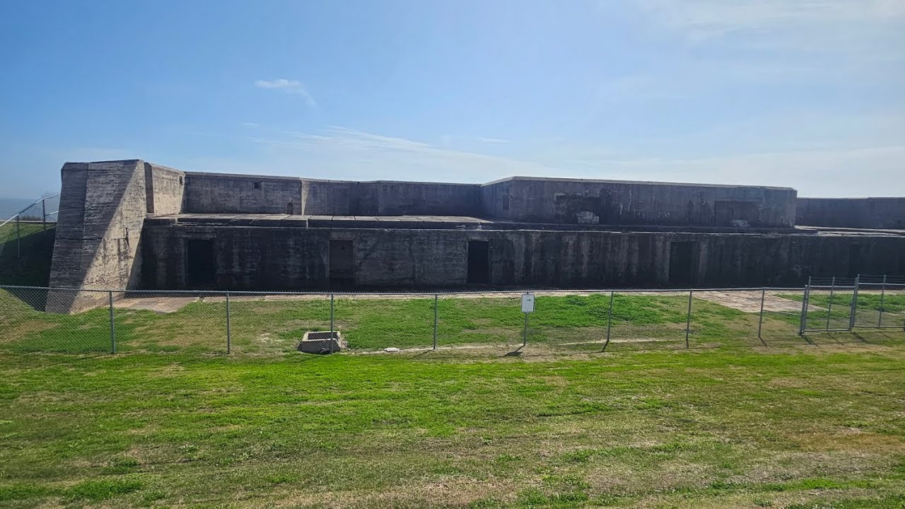 visiting fort Travis with my dad and sister - YouTube