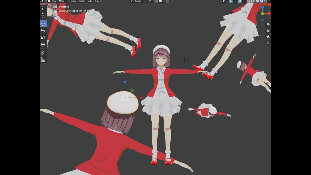 Blender Anime Character Dev log 29 - YouTube