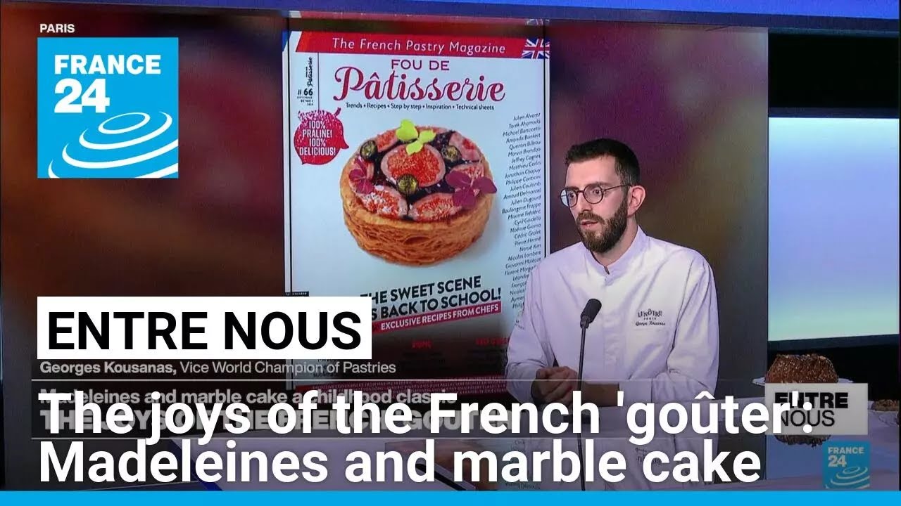 The joys of the French 'goûter': Madeleines and marble cake • FRANCE 24 ...