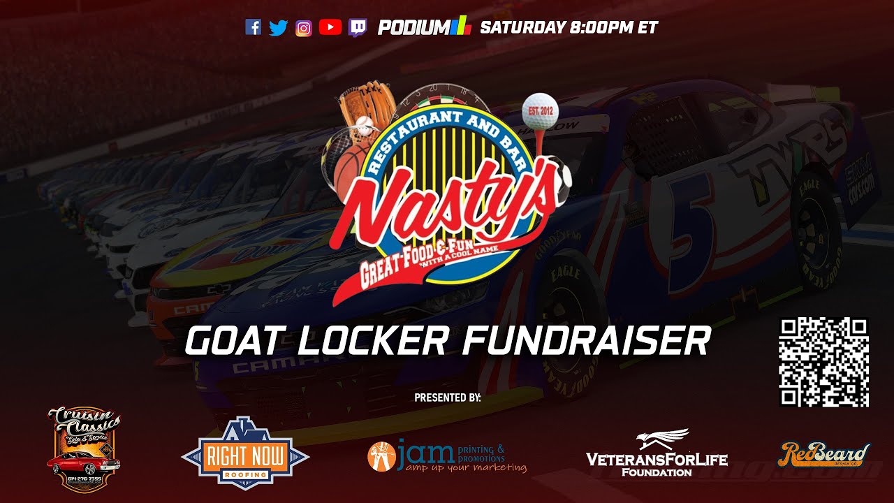 Goat Locker Racing League | Fundraiser All-Star Race @ Nasty's ...