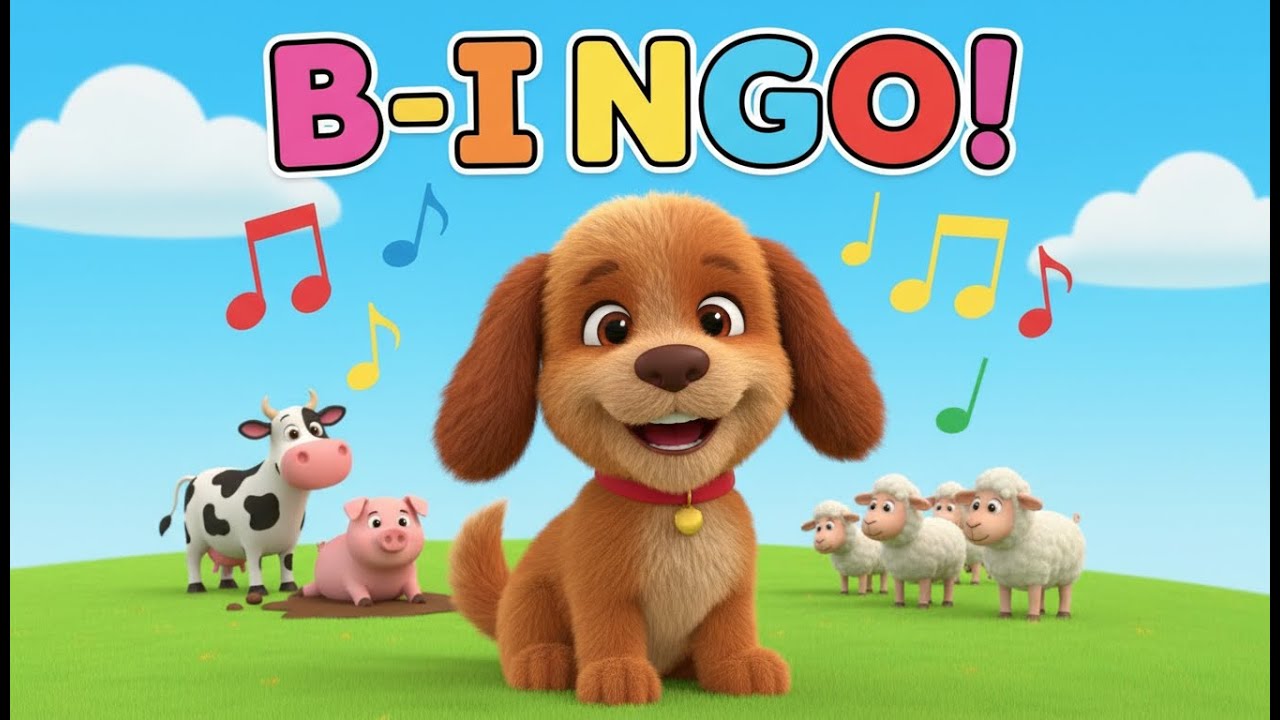 B-I-N-G-O Live Stream 🐶 | Kids Songs & Baby Rhymes - YouTube