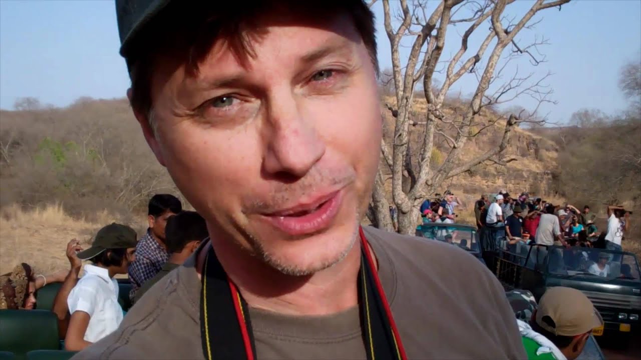 Danny Catt in Ranthambore NP India during Catt-Trax 3 - YouTube