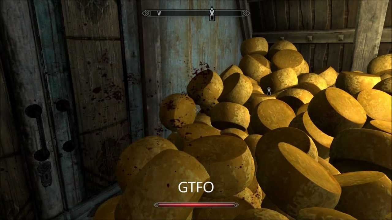 HD Skyrim House Full of CHEESE (PC 1080p) - YouTube
