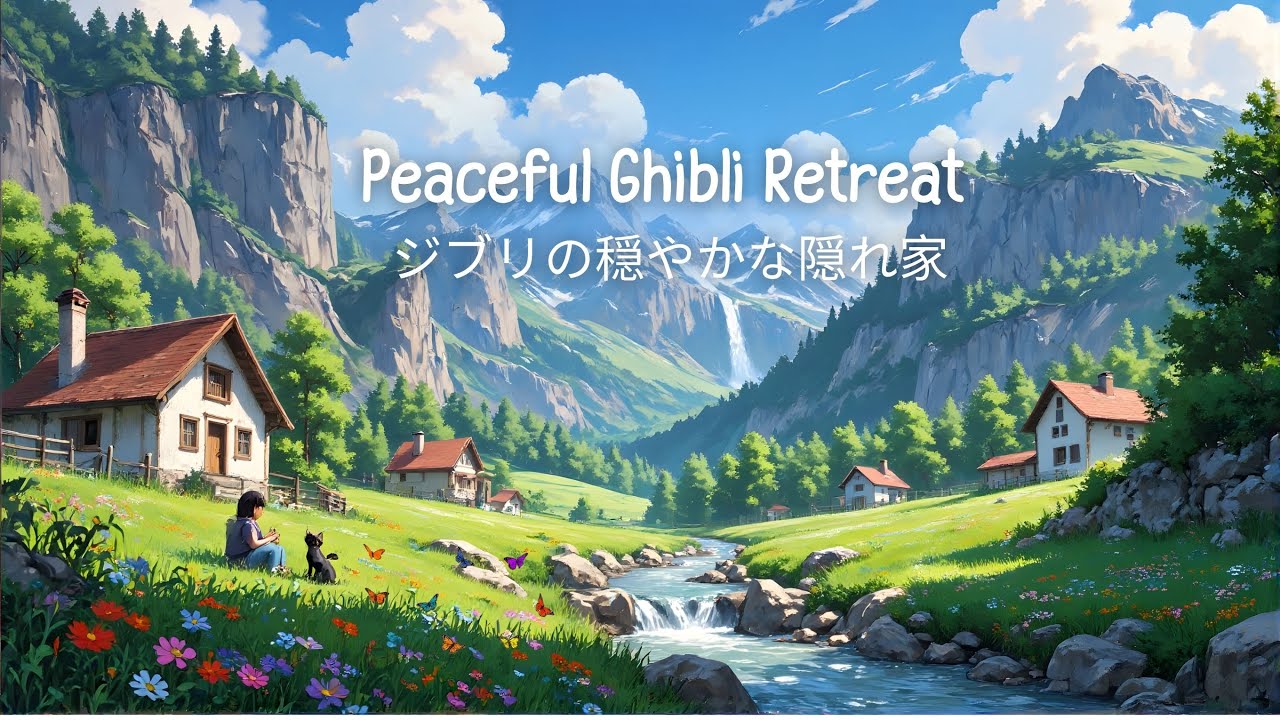 Peaceful Ghibli Retreat: Lo-fi Violin for Studying & Relaxing 🎧 - YouTube