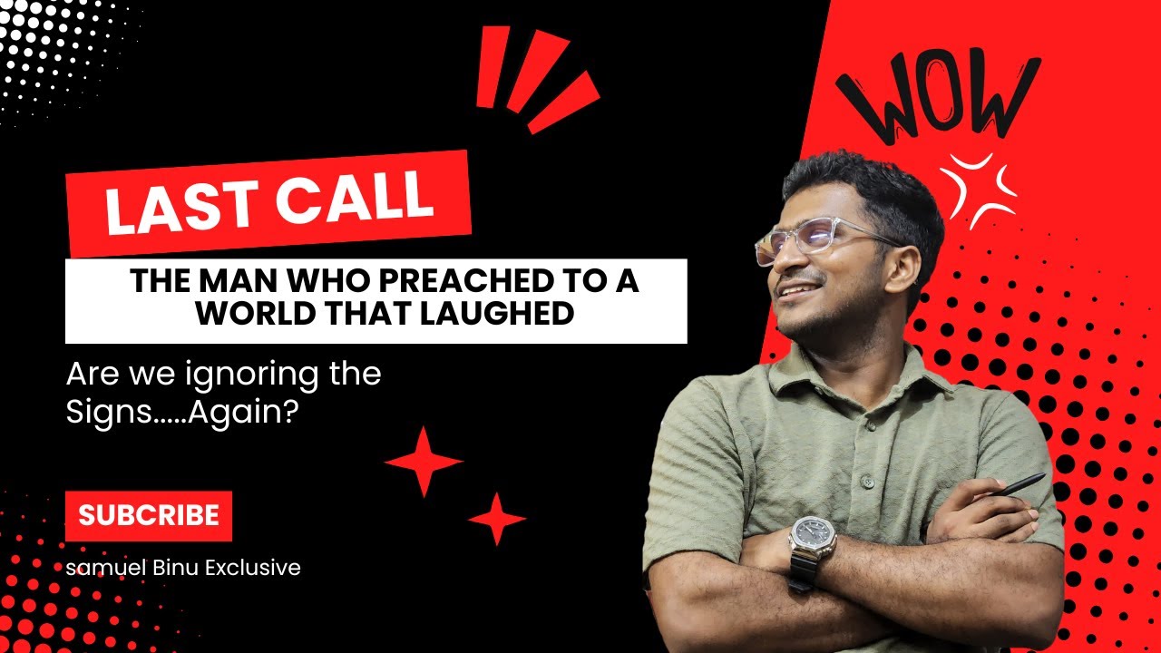 The Man Who Preached to a World That Laughed / Samuel Binu - YouTube