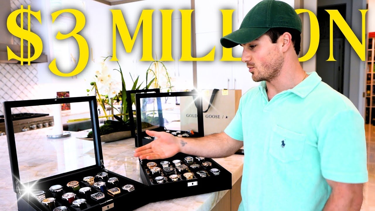 THIS IS WHAT A $3 MILLION DOLLAR WATCH COLLECTION LOOKS LIKE! - YouTube