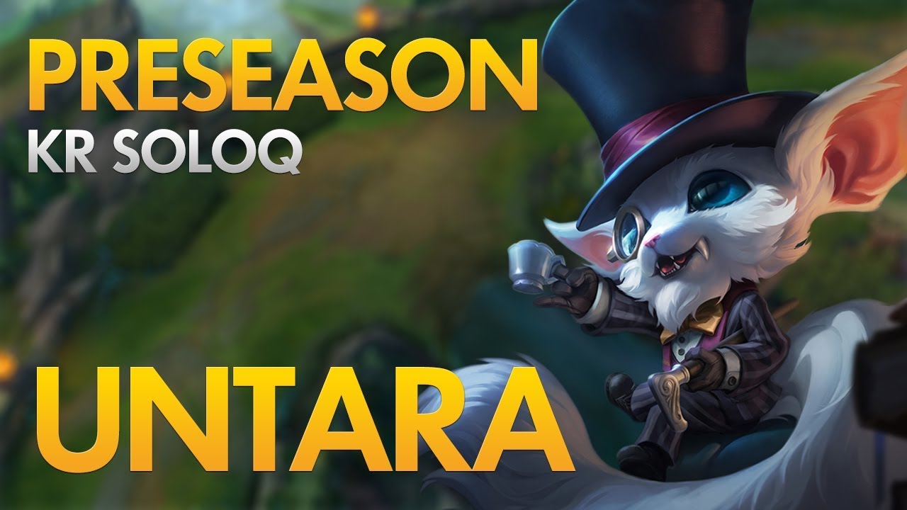 PRESEASON: SKT T1 UNTARA - Gnar Top Lane - YouTube