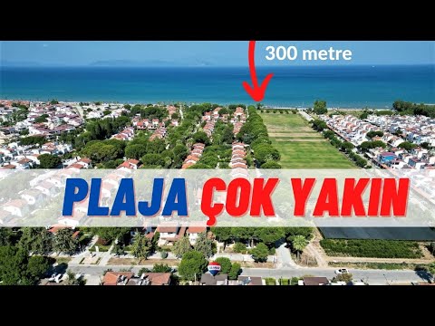 Karaova da Denize Çok Yakın Çınar Sitesinde Satılık Yazlık Villa