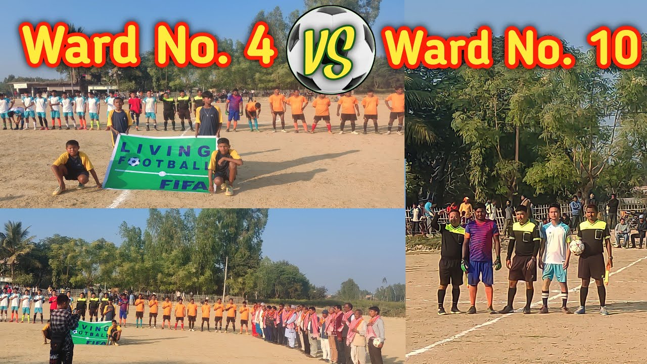 Dhangadhimai Ward No. 4 vs Ward No. 10 ⚽. Opening game 🔥🙆‍♂️ - YouTube
