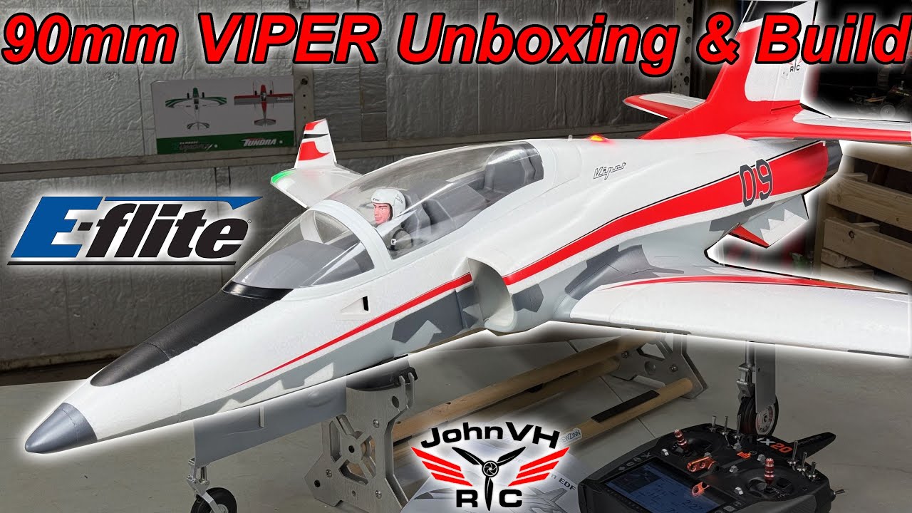 UNBOXING and BUILD Eflite Viper 90mm EDF Jet @horizonhobby #eflite # ...