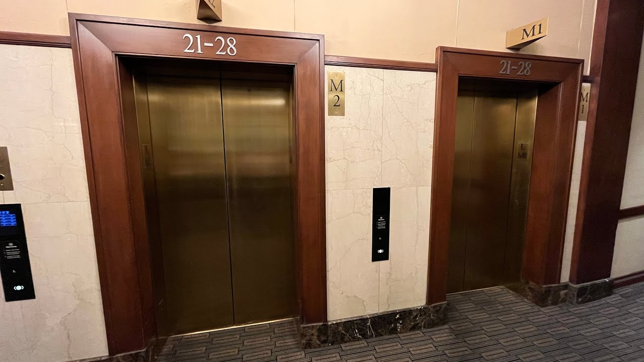 Schindler PORT Mid-Rise Elevators At The Sheraton Hotel In Times Square ...