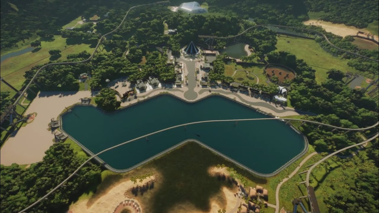 Accurate Jurassic World Map / Cut video clips (Jurassic World Evolution ...