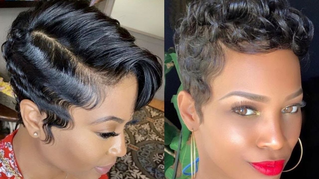 10 Modern And Edgy Pixie Haircuts For Black Women Youtube