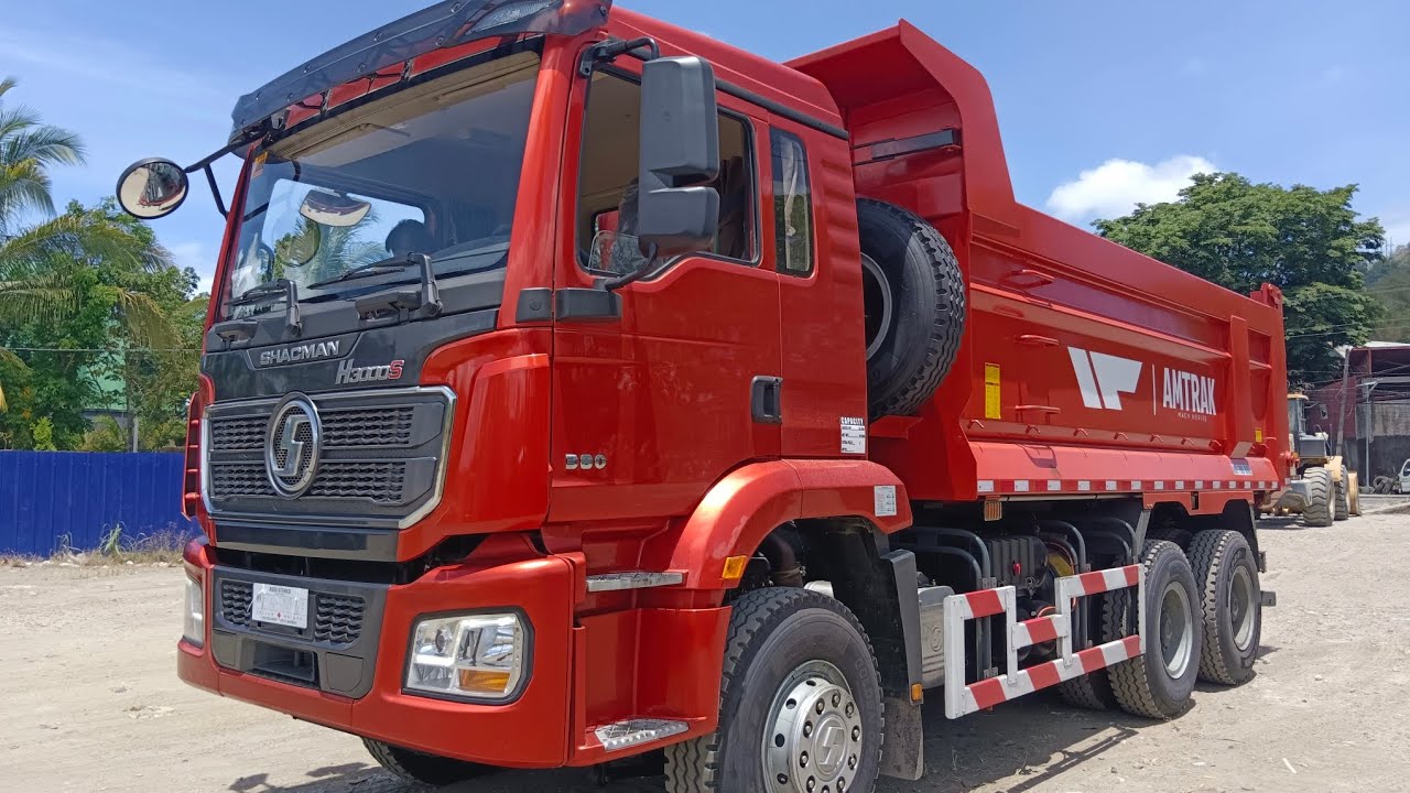 NEW SHACMAN H3000S 6X4 DUMP TRUCK-2023, ORANGE!! - YouTube