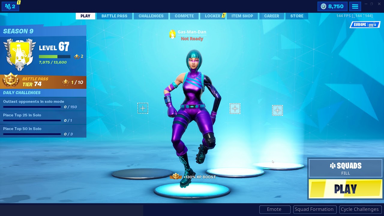 Fortnite Wonder Skin Scenario Dance - YouTube