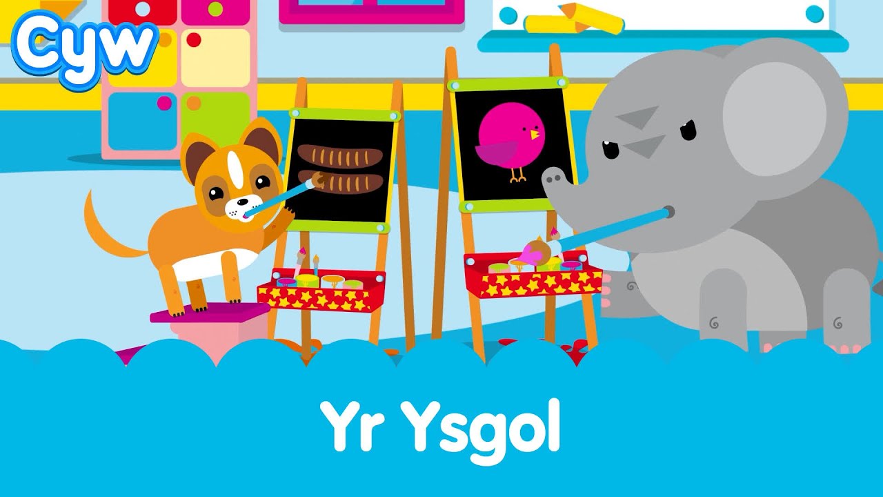 Cân yr Ysgol (Cyw's School song) | Cyw | S4C - YouTube