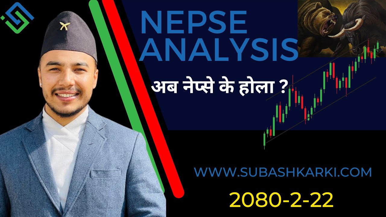 NEPSE TECHNICAL ANALYSIS|NEPAL STOCK MARKET|NEPSE CHART ANALYSIS|SHARE ...