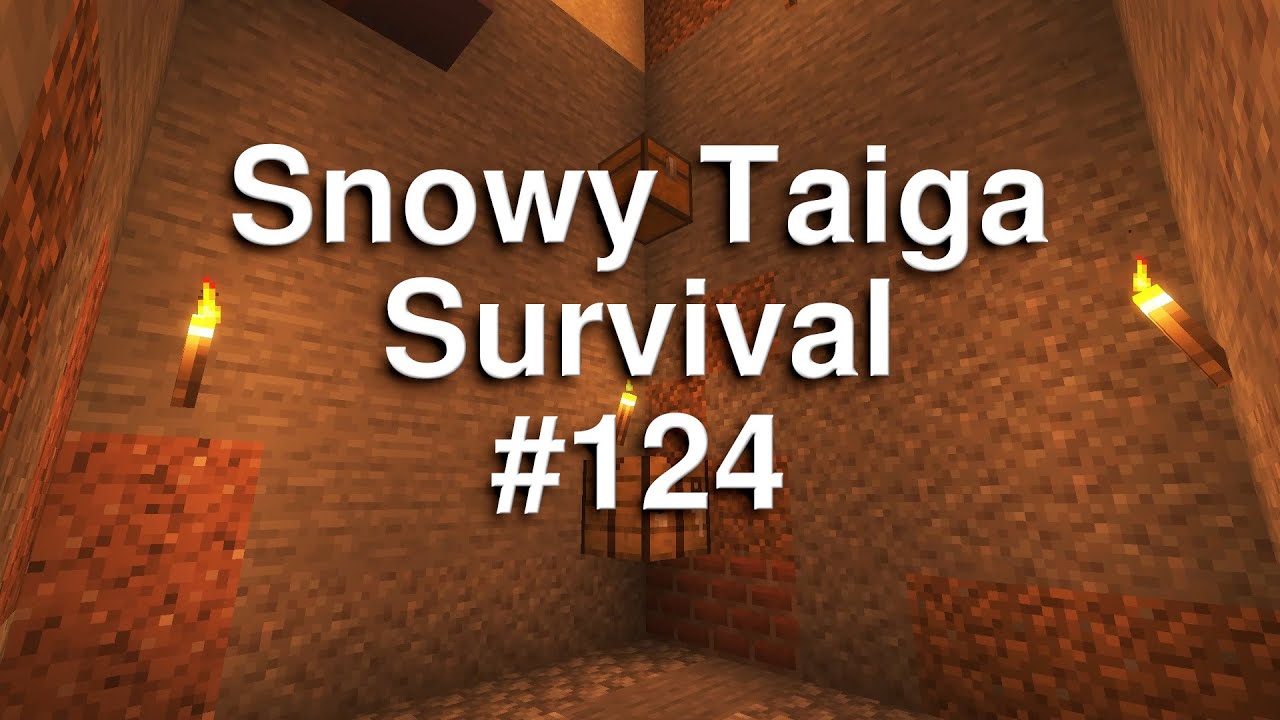 Minecraft Snowy Taiga Survival - #124 - YouTube
