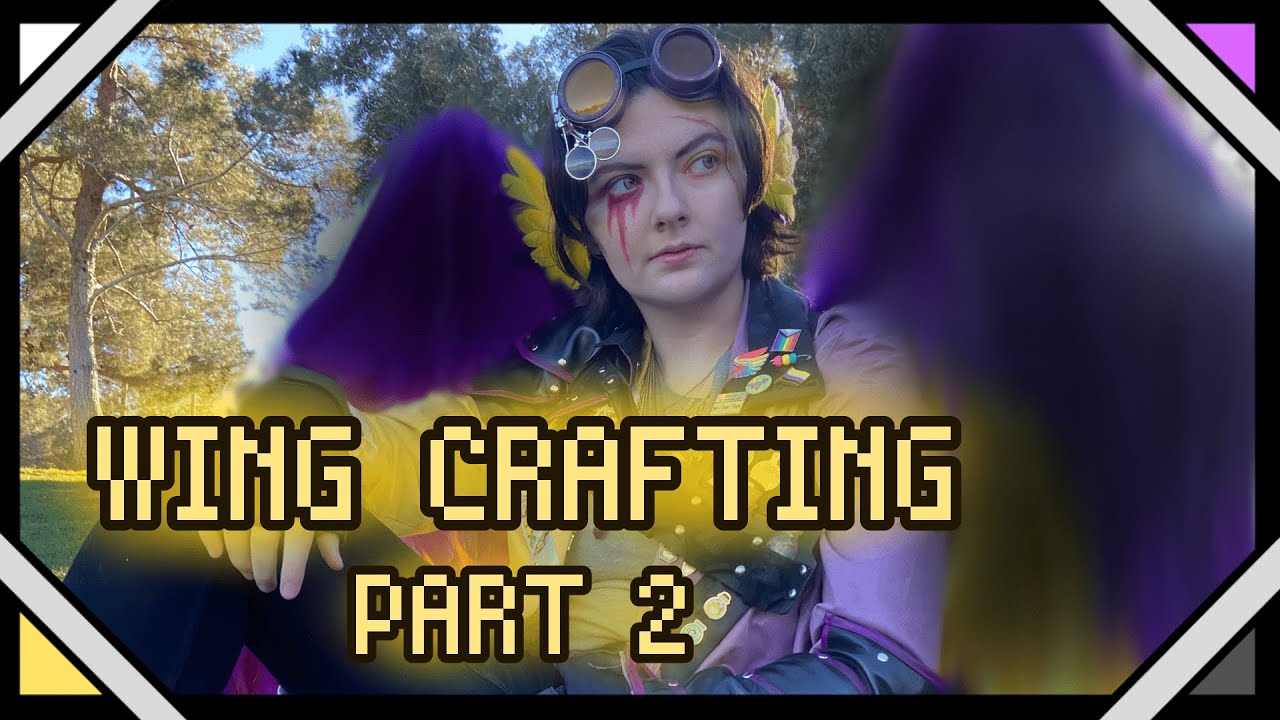 C!SHERBERT WINGS - Cosplay Crafting Stream [PART 2] - YouTube