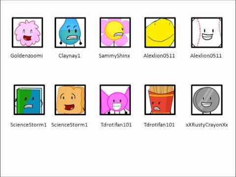 BFDI and II Camp Challenge 1 - YouTube