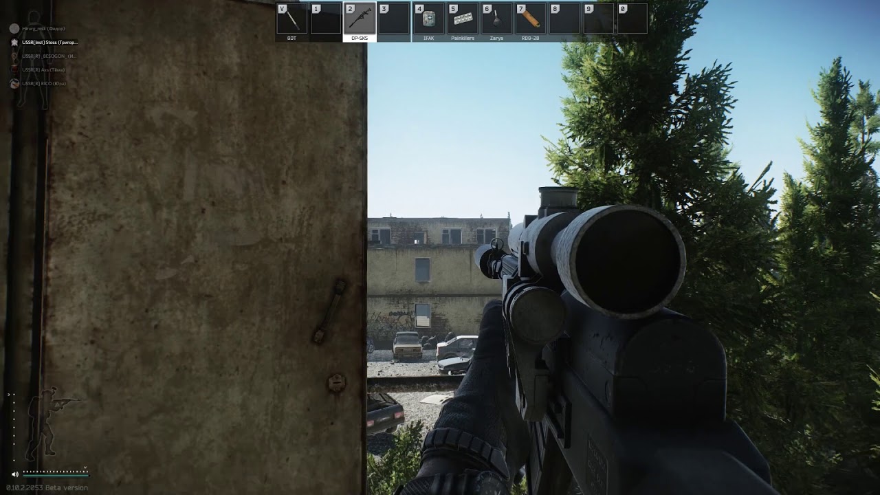 EFT Customs SKS light raid - YouTube