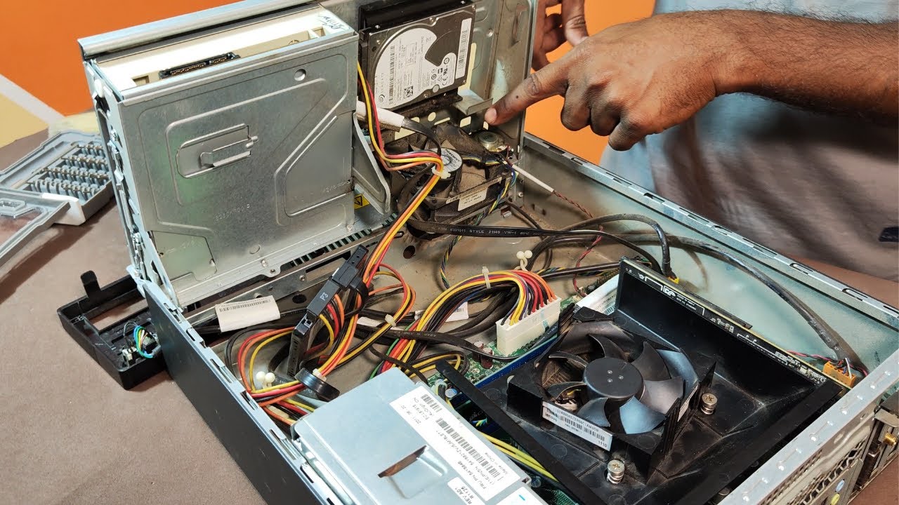 Lenovo Think center m71e General service | Cpu ka general service kaise kare - YouTube