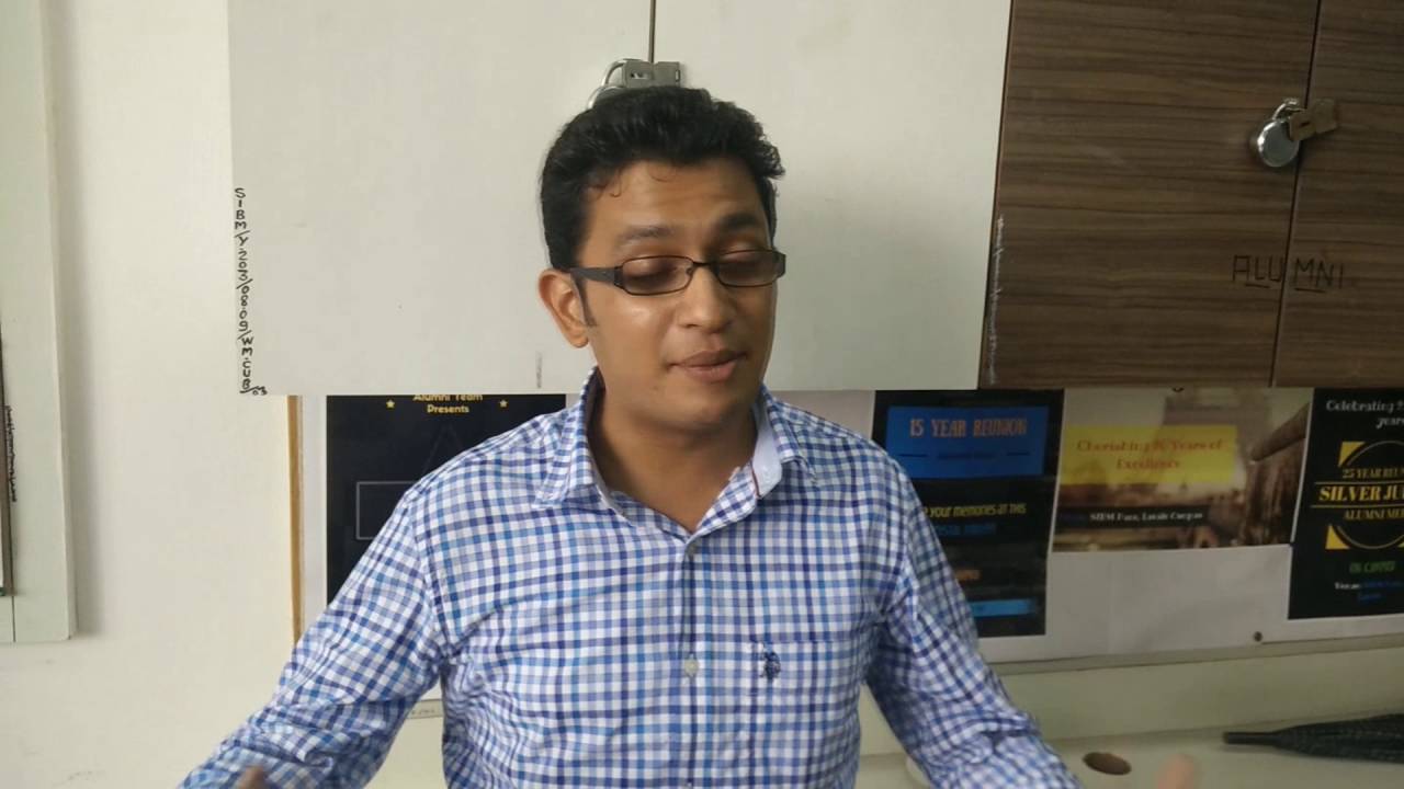 Sibm Pune Homecoming Mr Bharani Krishnan Batch Of 2015 Youtube